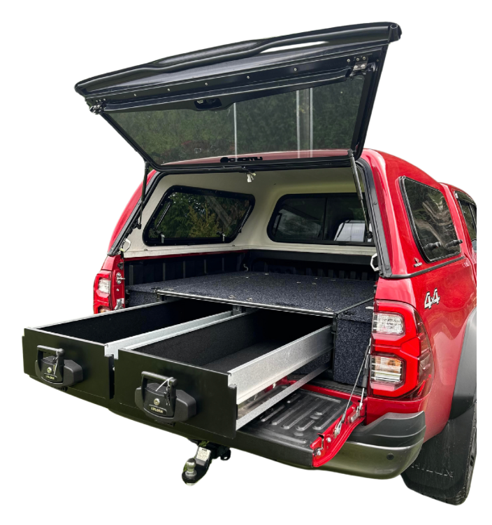Xplora 1300mm Rear Ute Drawer - Dual top slide – XPLORA